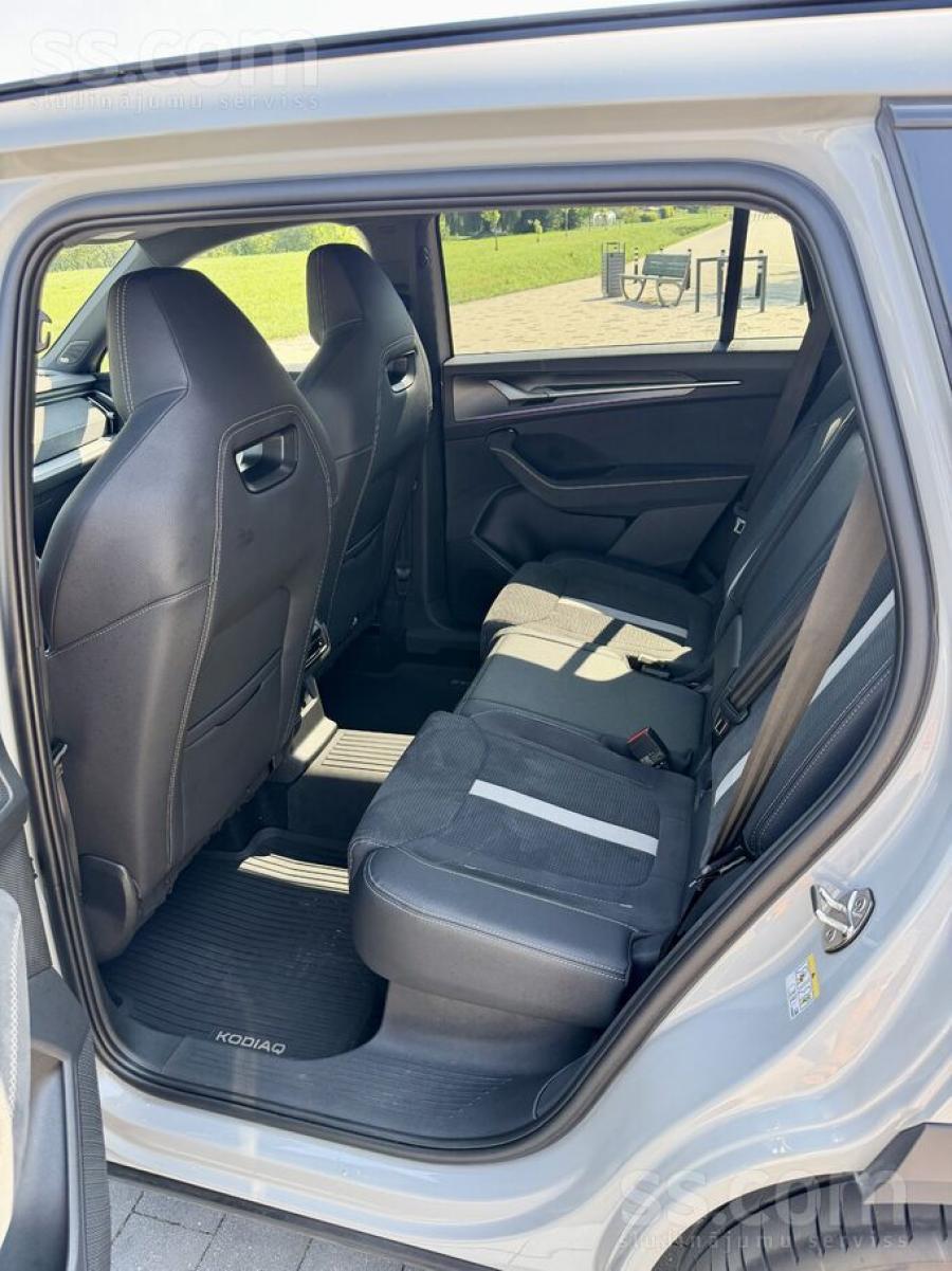 Pelēks Skoda Kodiaq 2025 Rīga, ar dzinēja tilpumu 2.00 L un nobraukumu 30 tūkst. km par 43000 €, foto 8 vietnē AUTOMOTO.COM.LV