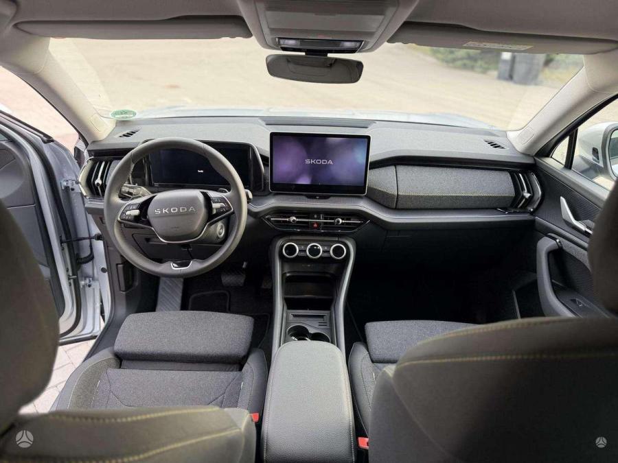 Pelēks Skoda Kodiaq 2025 Vilkaviškis, ar dzinēja tilpumu 1.97 L un nobraukumu 5 tūkst. km par 38000 €, foto 13 vietnē AUTOMOTO.COM.LV