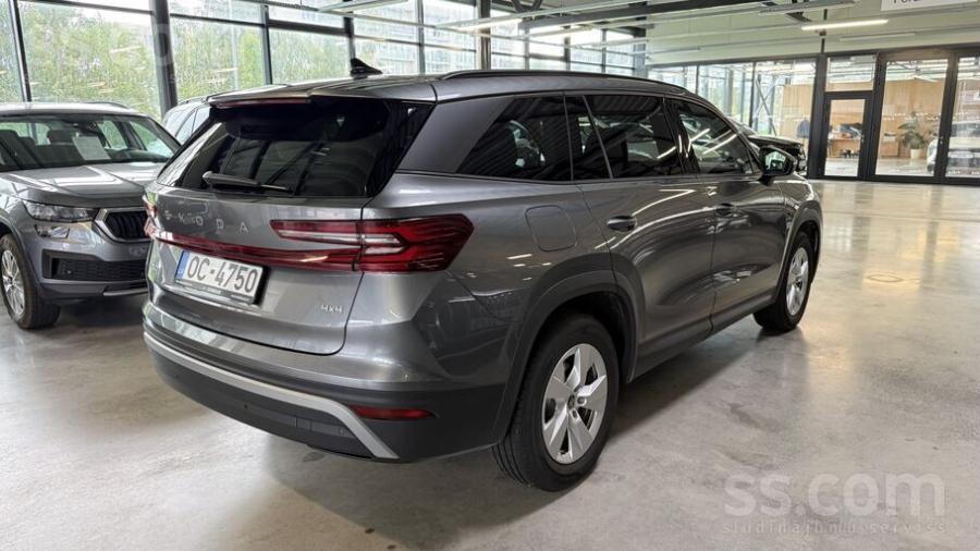 Серый Шкода Kodiaq 2025 в Рига, объемом двигателя 2.00 л и пробегом 25 тыс. км за 39900 €, фото 6 на AUTOMOTO.COM.LV