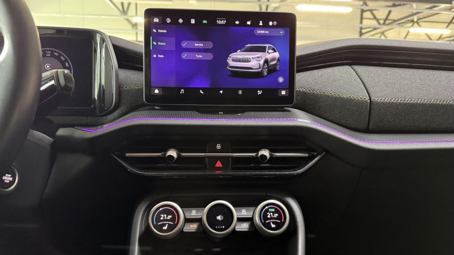 Серый Шкода Kodiaq 2025 в Рига, объемом двигателя 2.00 л и пробегом 25 тыс. км за 39900 €, фото 23 на AUTOMOTO.COM.LV