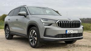 Grey Skoda Kodiaq 2025 in Riga, with an engine capacity of 2.00 L and mileage of 36 thousand km for 41900 €, photo 3 on AUTOMOTO.COM.LV