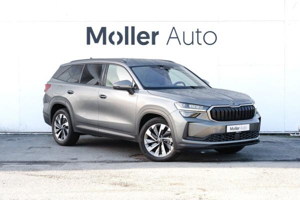 Grey Skoda Kodiaq 2025 in Riga, with an engine capacity of 1.50 L and mileage of 21 thousand km for 32950 €, photo 5 on AUTOMOTO.COM.LV