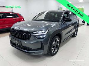 Pelēks Skoda Kodiaq 2026 Šauļi, ar dzinēja tilpumu 1.98 L un nobraukumu 1 tūkst. km par 46100 €, foto  vietnē AUTOMOTO.COM.LV