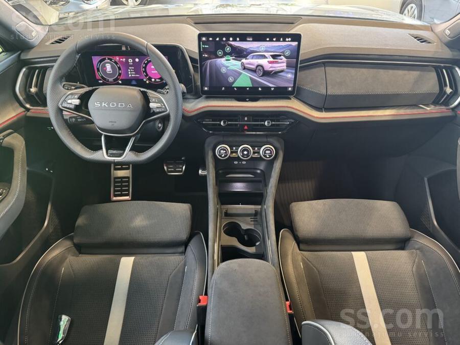 Серый Шкода Kodiaq 2026 в Валмиера, объемом двигателя 1.50 л и пробегом 5 тыс. км за 46220 €, фото 11 на AUTOMOTO.COM.LV