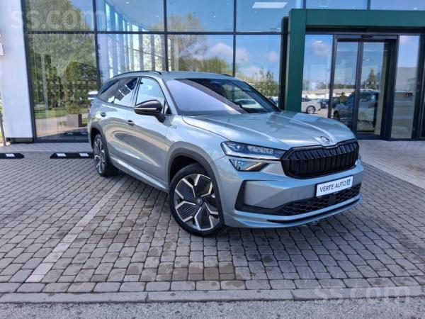 Pelēks Skoda Kodiaq 2026 Rīga, ar dzinēja tilpumu 1.50 L un nobraukumu 4 tūkst. km par 42900 €, foto 2 vietnē AUTOMOTO.COM.LV