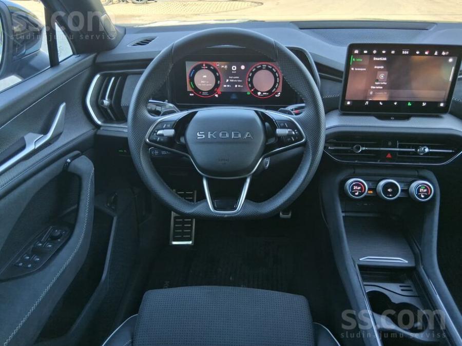 Grey Skoda Kodiaq 2026 in Riga, with an engine capacity of 1.50 L and mileage of 4 thousand km for 42900 €, photo 11 on AUTOMOTO.COM.LV