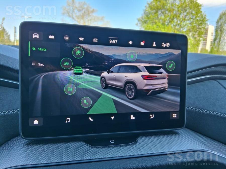Grey Skoda Kodiaq 2026 in Riga, with an engine capacity of 1.50 L and mileage of 4 thousand km for 42900 €, photo 17 on AUTOMOTO.COM.LV