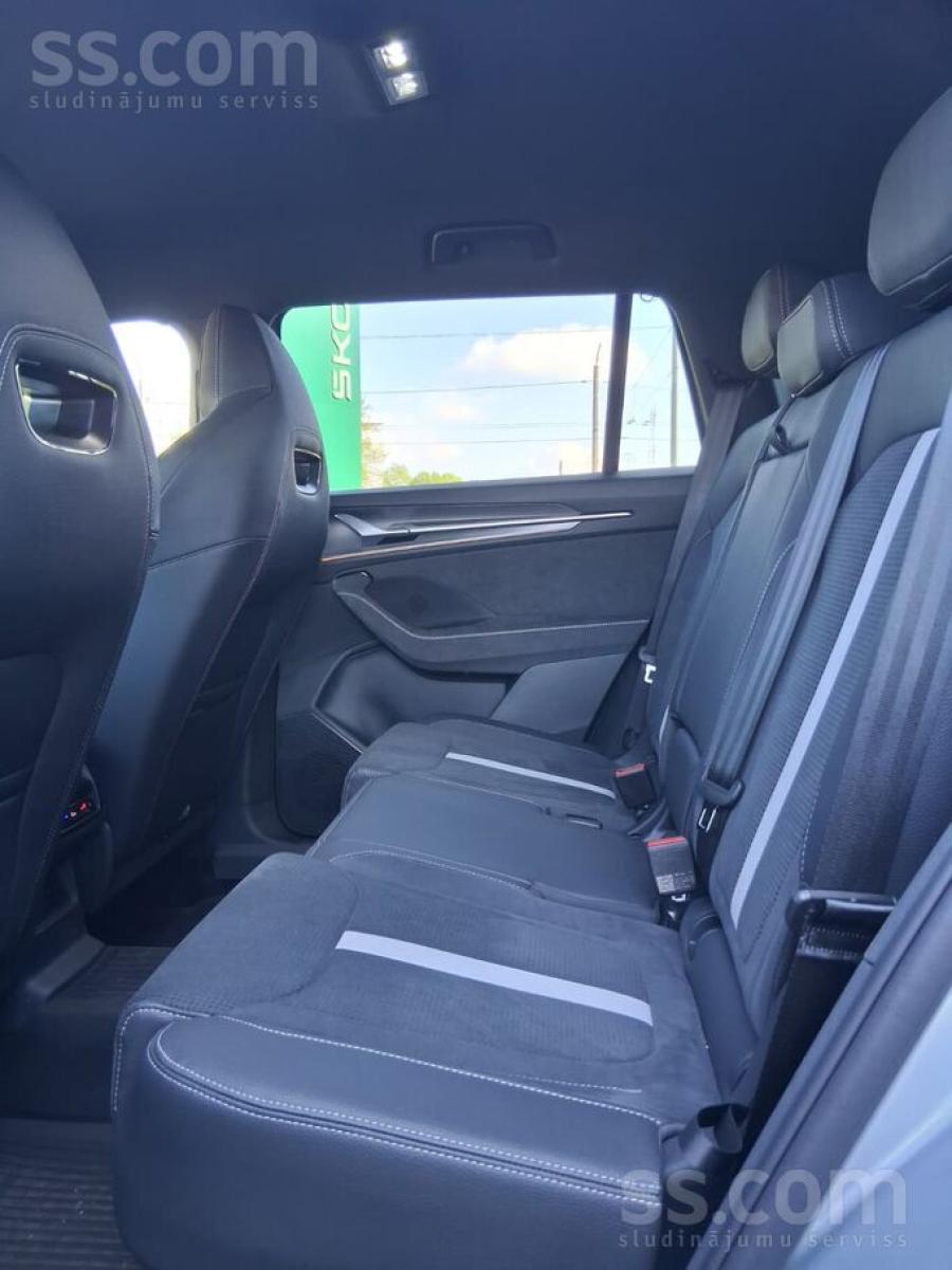 Grey Skoda Kodiaq 2026 in Riga, with an engine capacity of 1.50 L and mileage of 4 thousand km for 42900 €, photo 22 on AUTOMOTO.COM.LV
