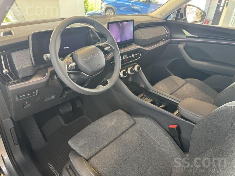 Серый Шкода Kodiaq 2026 в Валмиера, объемом двигателя 1.50 л и пробегом 5 тыс. км за 41650 €, фото 10 на AUTOMOTO.COM.LV
