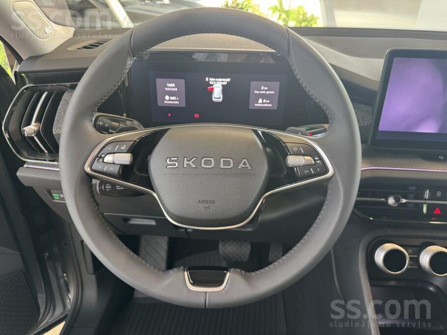 Серый Шкода Kodiaq 2026 в Валмиера, объемом двигателя 1.50 л и пробегом 5 тыс. км за 41650 €, фото 11 на AUTOMOTO.COM.LV