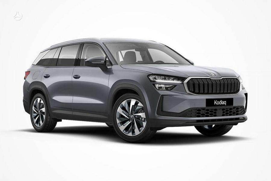 Серый Шкода Kodiaq 2026 в Вильнюс, объемом двигателя 1.50 л и пробегом 1 тыс. км за 40500 €, фото 1 на AUTOMOTO.COM.LV