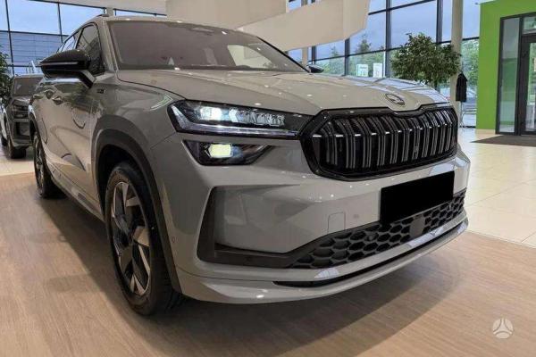 Pelēks Skoda Kodiaq 2026 Panevēža, ar dzinēja tilpumu 1.97 L un nobraukumu 5 tūkst. km par 47470 €, foto 4 vietnē AUTOMOTO.COM.LV