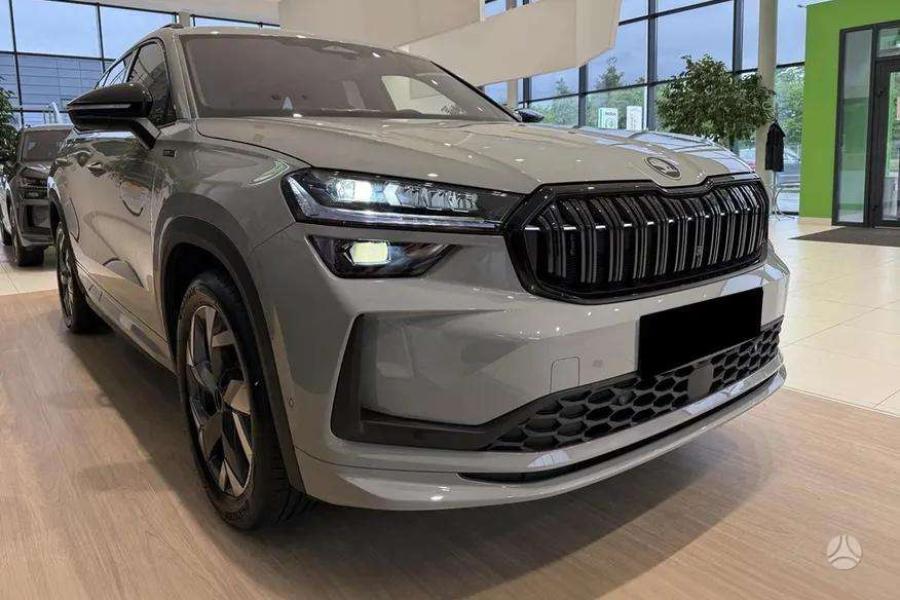 Pelēks Skoda Kodiaq 2026 Panevēža, ar dzinēja tilpumu 1.97 L un nobraukumu 5 tūkst. km par 47470 €, foto 5 vietnē AUTOMOTO.COM.LV