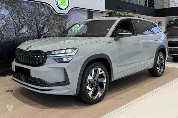 Pelēks Skoda Kodiaq 2026 Panevēža, ar dzinēja tilpumu 1.97 L un nobraukumu 5 tūkst. km par 47470 €, foto 5 vietnē AUTOMOTO.COM.LV