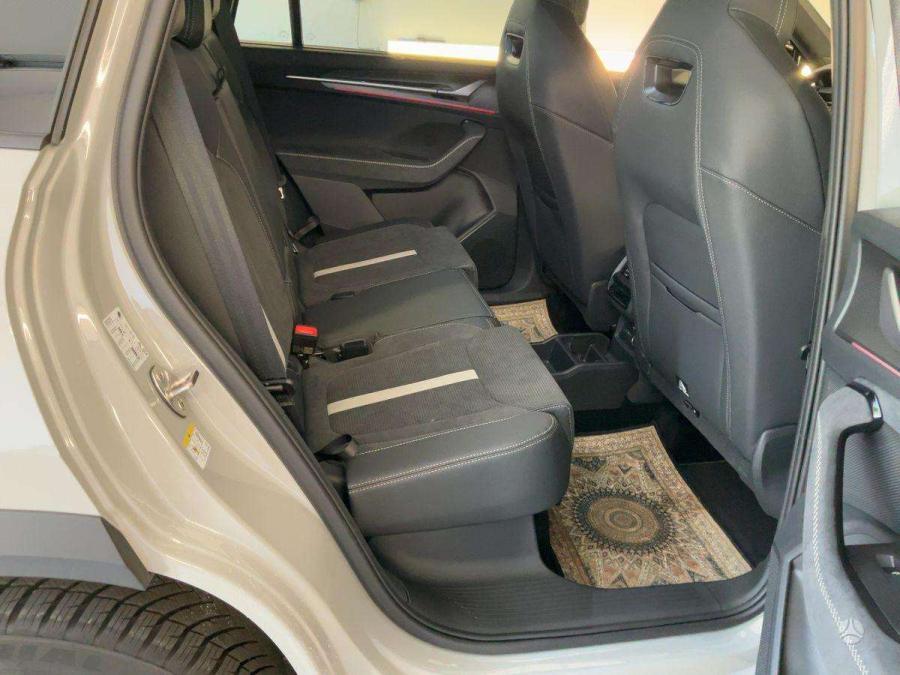 Grey Skoda Kodiaq 2026 in Vilnius, with an engine capacity of 1.97 L and mileage of 1 thousand km for 48590 €, photo 13 on AUTOMOTO.COM.LV