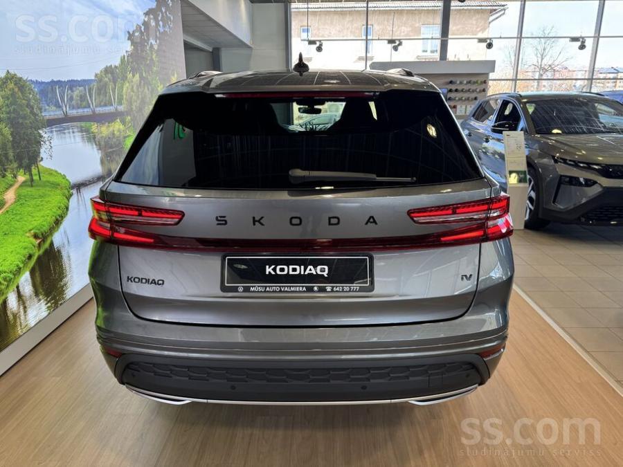 Серый Шкода Kodiaq 2026 в Валмиера, объемом двигателя 1.50 л и пробегом 0 тыс. км за 44765 €, фото 6 на AUTOMOTO.COM.LV
