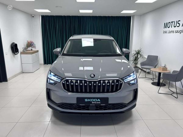 Grey Skoda Kodiaq 2026 in Vilnius, with an engine capacity of 1.50 L and mileage of 0 thousand km for 43190 €, photo 6 on AUTOMOTO.COM.LV