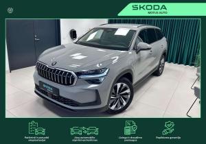 Pelēks Skoda Kodiaq 2026 Viļņa, ar dzinēja tilpumu 1.50 L un nobraukumu 1 tūkst. km par 42990 €, foto  vietnē AUTOMOTO.COM.LV