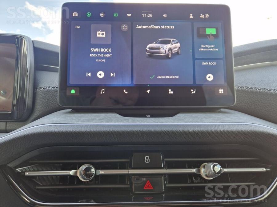 Grey Skoda Kodiaq 2026 in Jelgava, with an engine capacity of 1.50 L and mileage of 5 thousand km for 39900 €, photo 20 on AUTOMOTO.COM.LV