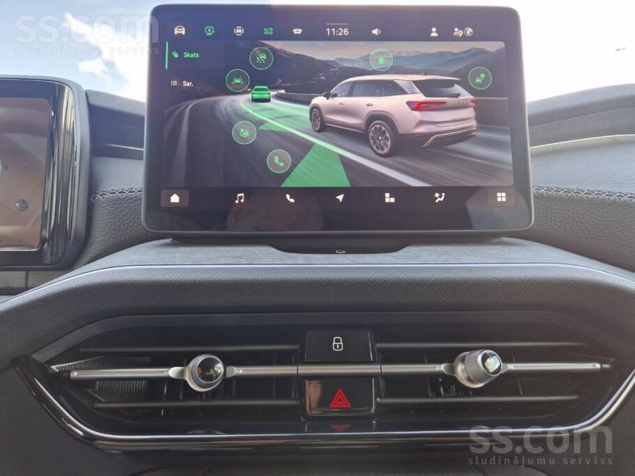 Grey Skoda Kodiaq 2026 in Jelgava, with an engine capacity of 1.50 L and mileage of 5 thousand km for 39900 €, photo 21 on AUTOMOTO.COM.LV
