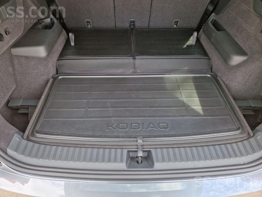 Grey Skoda Kodiaq 2026 in Jelgava, with an engine capacity of 1.50 L and mileage of 5 thousand km for 39900 €, photo 29 on AUTOMOTO.COM.LV