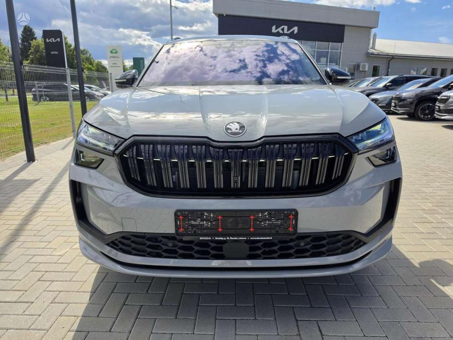 Серый Шкода Kodiaq 2026 в Шяуляй, объемом двигателя 1.97 л и пробегом 0 тыс. км за 46600 €, фото 4 на AUTOMOTO.COM.LV