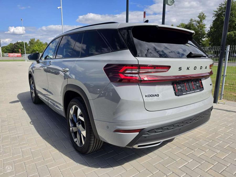 Серый Шкода Kodiaq 2026 в Шяуляй, объемом двигателя 1.97 л и пробегом 0 тыс. км за 46600 €, фото 8 на AUTOMOTO.COM.LV