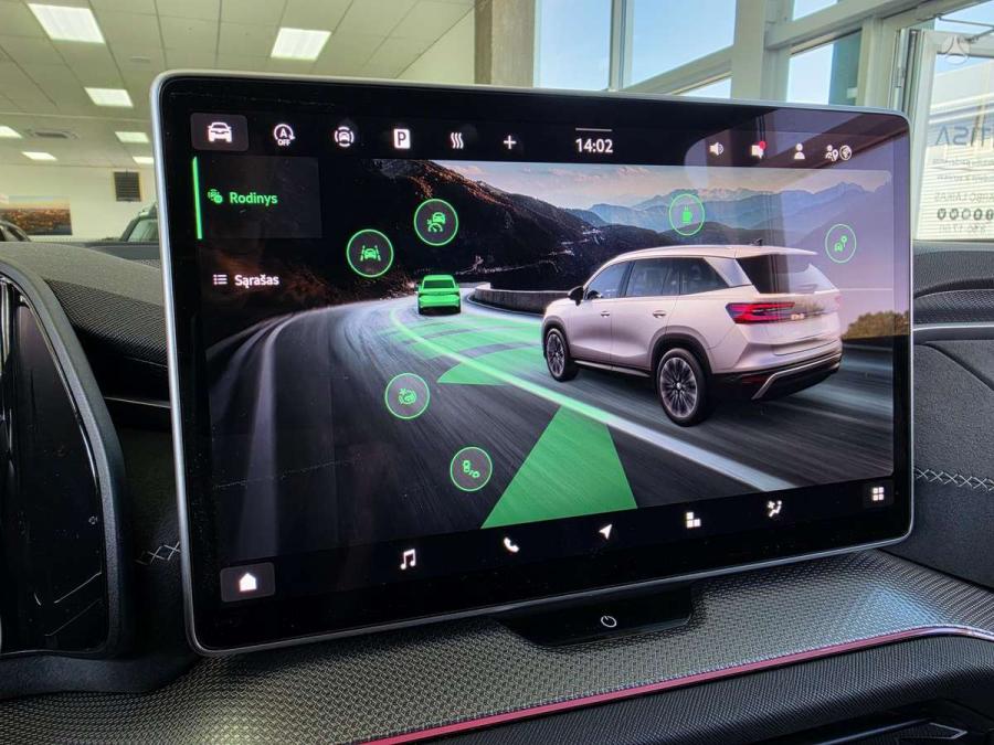 Pelēks Skoda Kodiaq 2026 Šauļi, ar dzinēja tilpumu 1.50 L un nobraukumu 0 tūkst. km par 42710 €, foto 41 vietnē AUTOMOTO.COM.LV