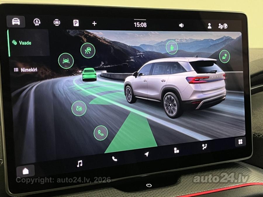 Pelēks Skoda Kodiaq 2026 Tallina, ar dzinēja tilpumu 1.50 L un nobraukumu 7 tūkst. km par 40900 €, foto 12 vietnē AUTOMOTO.COM.LV