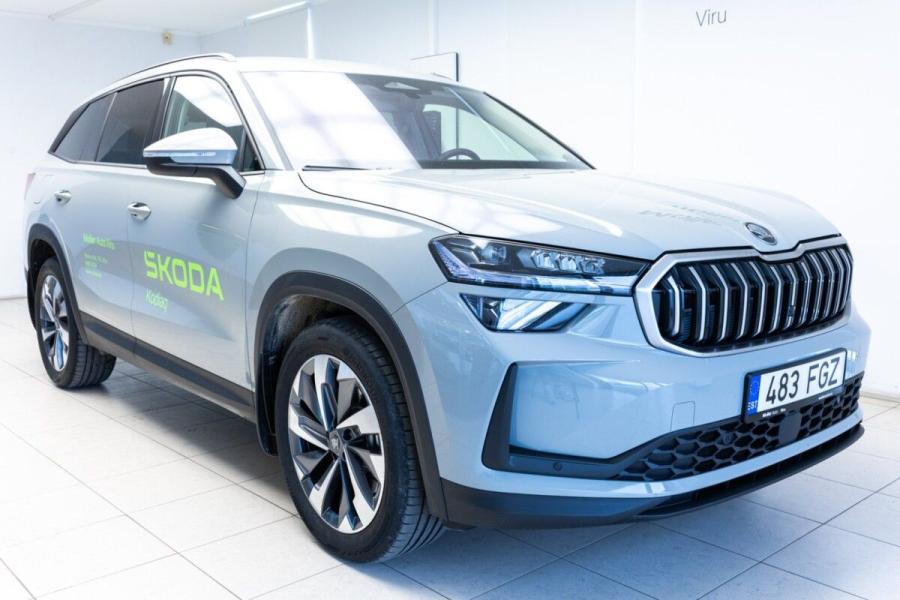 Серый Шкода Kodiaq 2026 в Йыхви, объемом двигателя 2.00 л и пробегом 0 тыс. км за 44900 €, фото 4 на AUTOMOTO.COM.LV