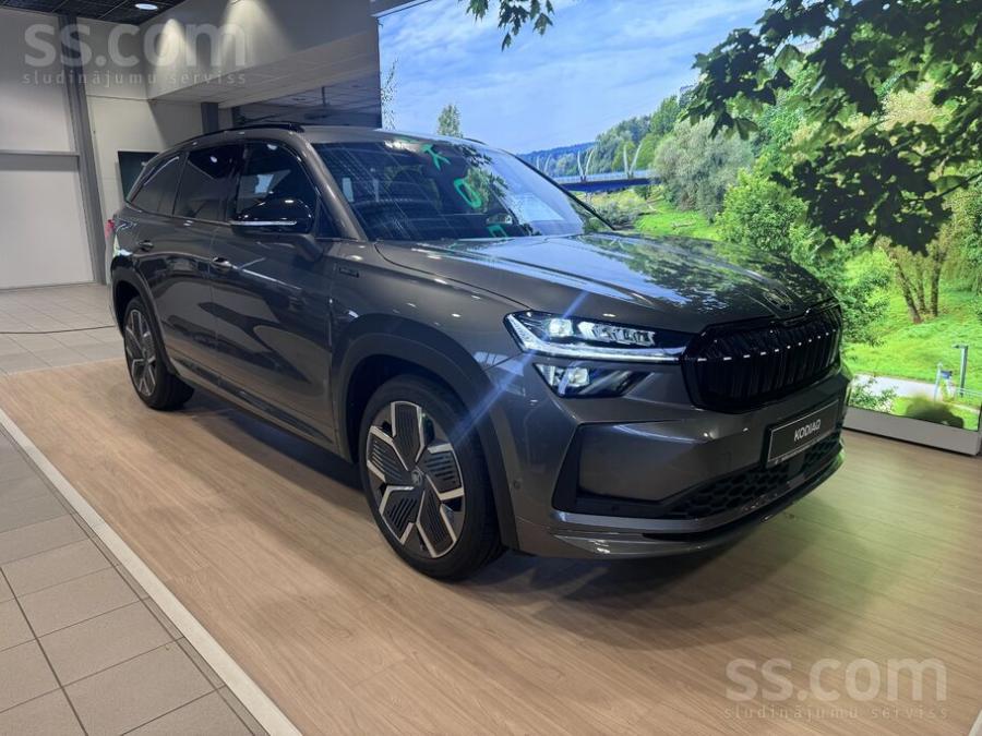 Серый Шкода Kodiaq 2026 в Валмиера, объемом двигателя 1.50 л и пробегом 0 тыс. км за 48600 €, фото 1 на AUTOMOTO.COM.LV