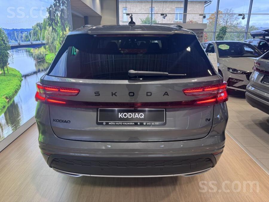 Серый Шкода Kodiaq 2026 в Валмиера, объемом двигателя 1.50 л и пробегом 0 тыс. км за 48600 €, фото 5 на AUTOMOTO.COM.LV