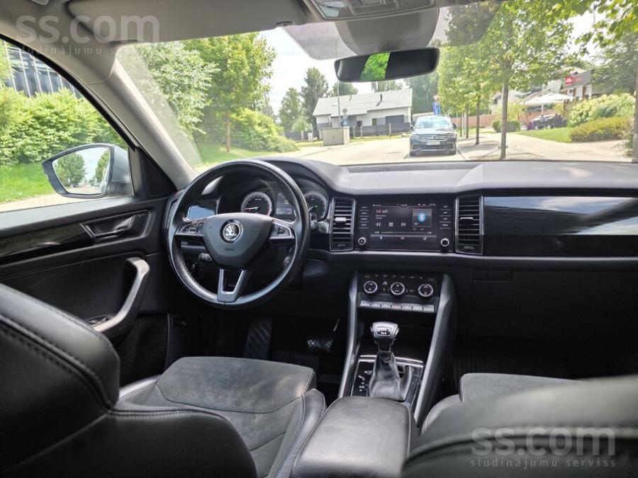 Pelēks Skoda Kodiaq 2018 Rīga, ar dzinēja tilpumu 2.00 L un nobraukumu 205 tūkst. km par 17200 €, foto 6 vietnē AUTOMOTO.COM.LV
