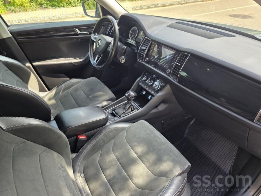 Pelēks Skoda Kodiaq 2018 Rīga, ar dzinēja tilpumu 2.00 L un nobraukumu 205 tūkst. km par 17200 €, foto 7 vietnē AUTOMOTO.COM.LV