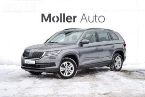 Grey Skoda Kodiaq 2019 in Riga, with an engine capacity of 1.50 L and mileage of 147 thousand km for 18950 €, photo  on AUTOMOTO.COM.LV
