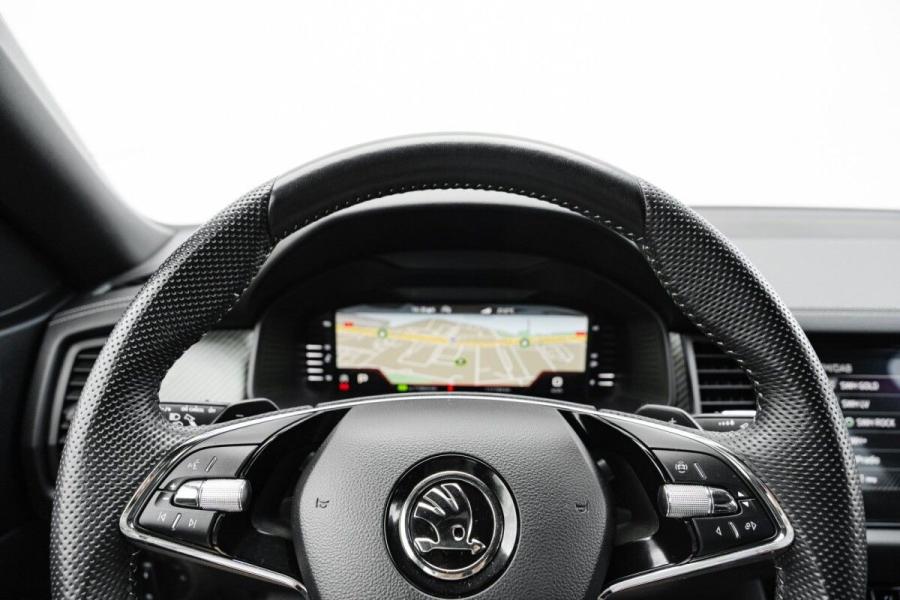 Pelēks Skoda Kodiaq 2022 Rīga, ar dzinēja tilpumu 2.00 L un nobraukumu 117 tūkst. km par 31850 €, foto 23 vietnē AUTOMOTO.COM.LV
