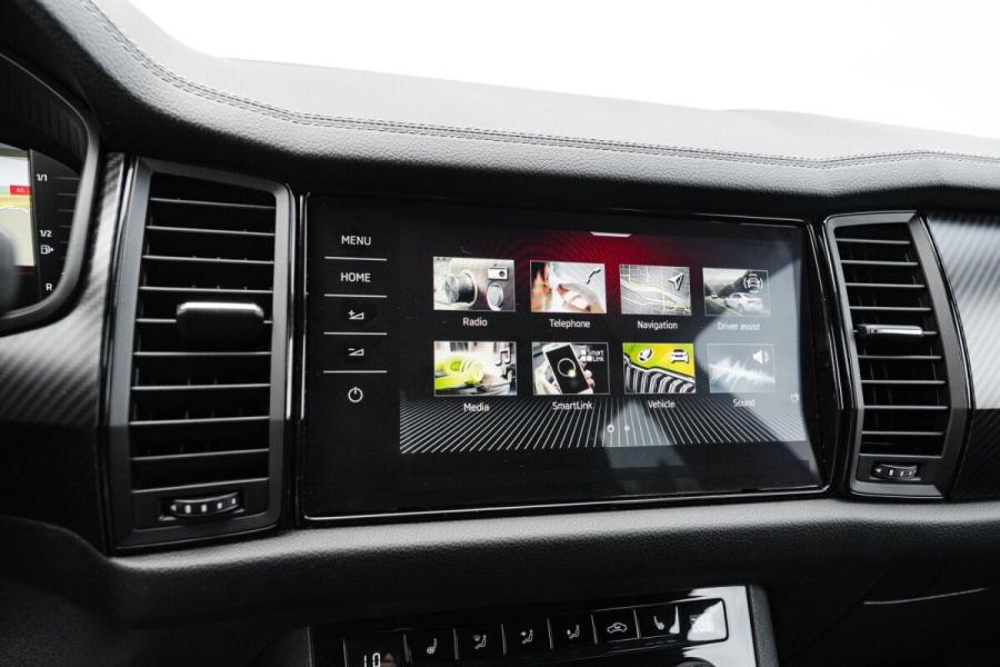 Pelēks Skoda Kodiaq 2022 Rīga, ar dzinēja tilpumu 2.00 L un nobraukumu 117 tūkst. km par 31850 €, foto 29 vietnē AUTOMOTO.COM.LV