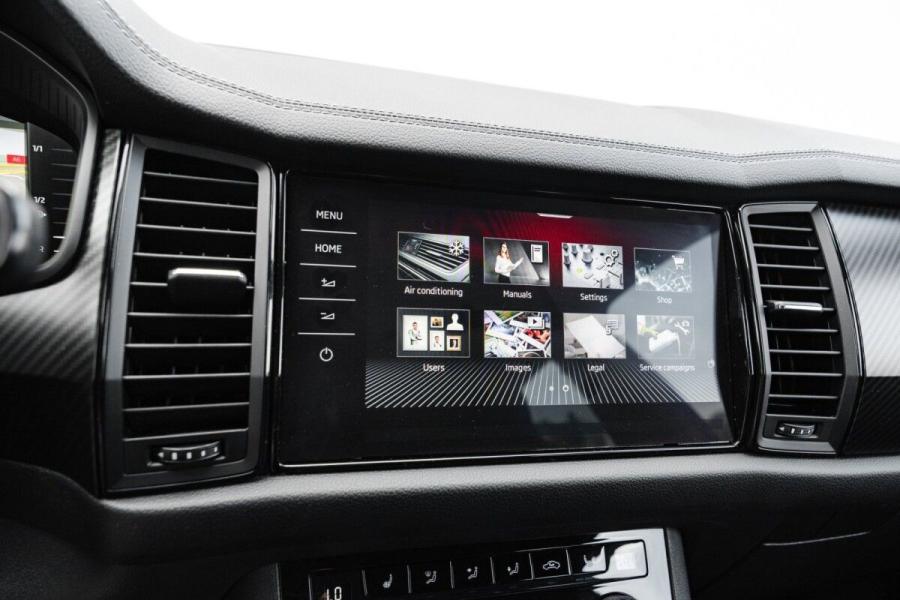 Pelēks Skoda Kodiaq 2022 Rīga, ar dzinēja tilpumu 2.00 L un nobraukumu 117 tūkst. km par 31850 €, foto 33 vietnē AUTOMOTO.COM.LV