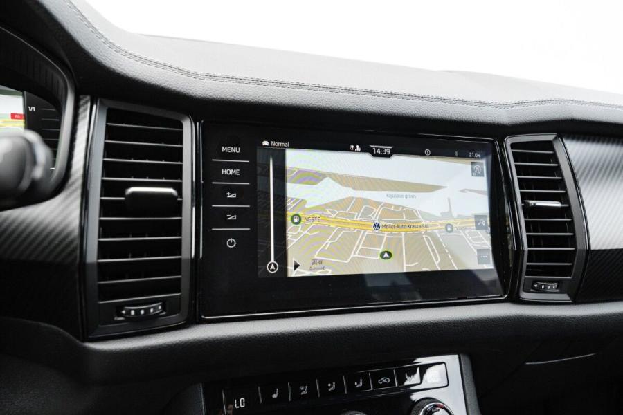 Pelēks Skoda Kodiaq 2022 Rīga, ar dzinēja tilpumu 2.00 L un nobraukumu 117 tūkst. km par 31850 €, foto 34 vietnē AUTOMOTO.COM.LV