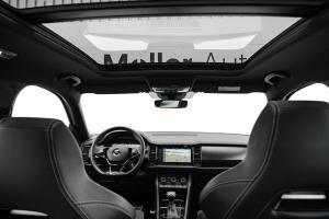 Pelēks Skoda Kodiaq 2022 Rīga, ar dzinēja tilpumu 2.00 L un nobraukumu 117 tūkst. km par 31850 €, foto 38 vietnē AUTOMOTO.COM.LV