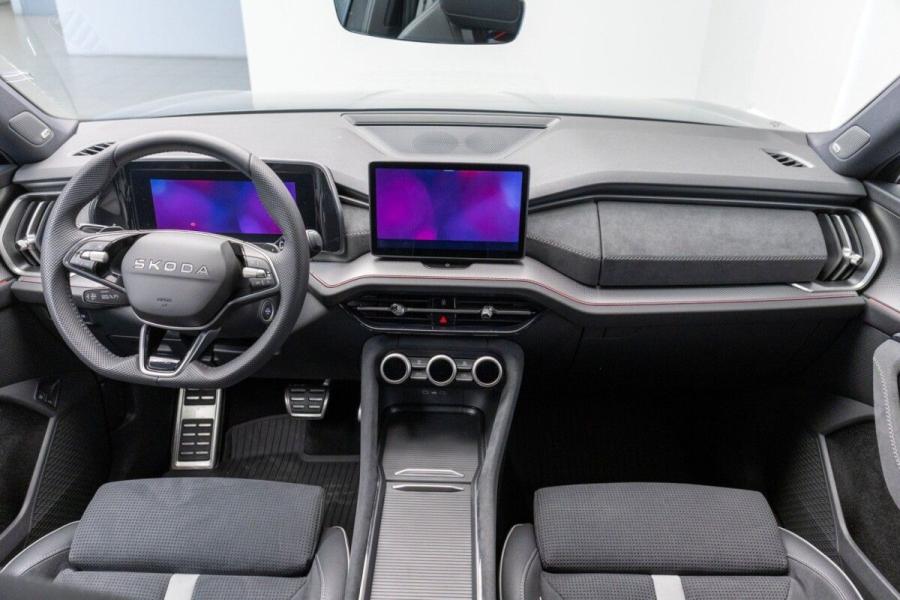 Grey Skoda Kodiaq 2026 in Johvi, with an engine capacity of 1.50 L and mileage of 253 thousand km for 43000 €, photo 15 on AUTOMOTO.COM.LV