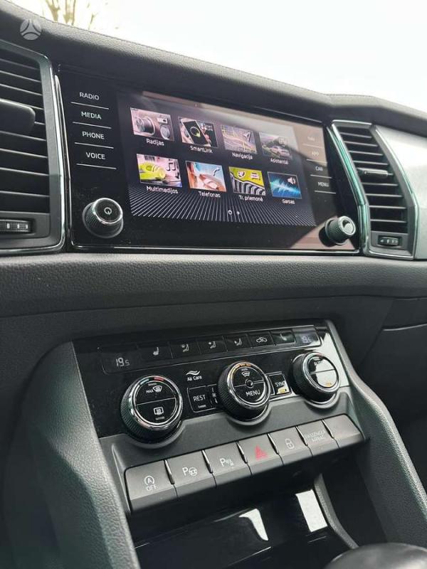 Pelēks Skoda Kodiaq 2022 Klaipėda, ar dzinēja tilpumu 2.00 L un nobraukumu 224 tūkst. km par 24990 €, foto 11 vietnē AUTOMOTO.COM.LV