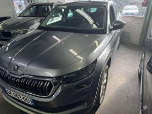 Grey Skoda Kodiaq 2022 in Vilnius, with an engine capacity of 2.00 L and mileage of 193 thousand km for 25947 €, photo  on AUTOMOTO.COM.LV