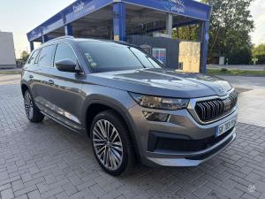 Grey Skoda Kodiaq 2022 in Klaipeda, with an engine capacity of 2.00 L and mileage of 214 thousand km for 23837 €, photo  on AUTOMOTO.COM.LV