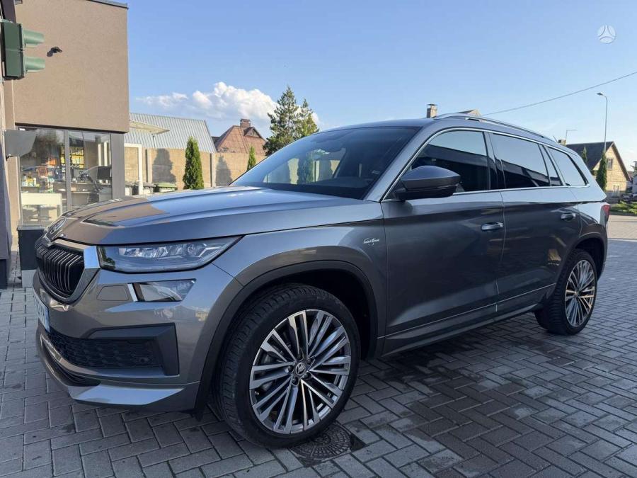 Pelēks Skoda Kodiaq 2022 Klaipėda, ar dzinēja tilpumu 2.00 L un nobraukumu 214 tūkst. km par 23837 €, foto 3 vietnē AUTOMOTO.COM.LV
