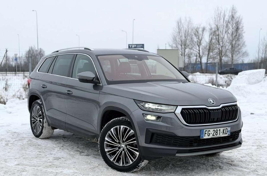 Pelēks Skoda Kodiaq 2023 Tauragė, ar dzinēja tilpumu 2.00 L un nobraukumu 133 tūkst. km par 26300 €, foto 7 vietnē AUTOMOTO.COM.LV