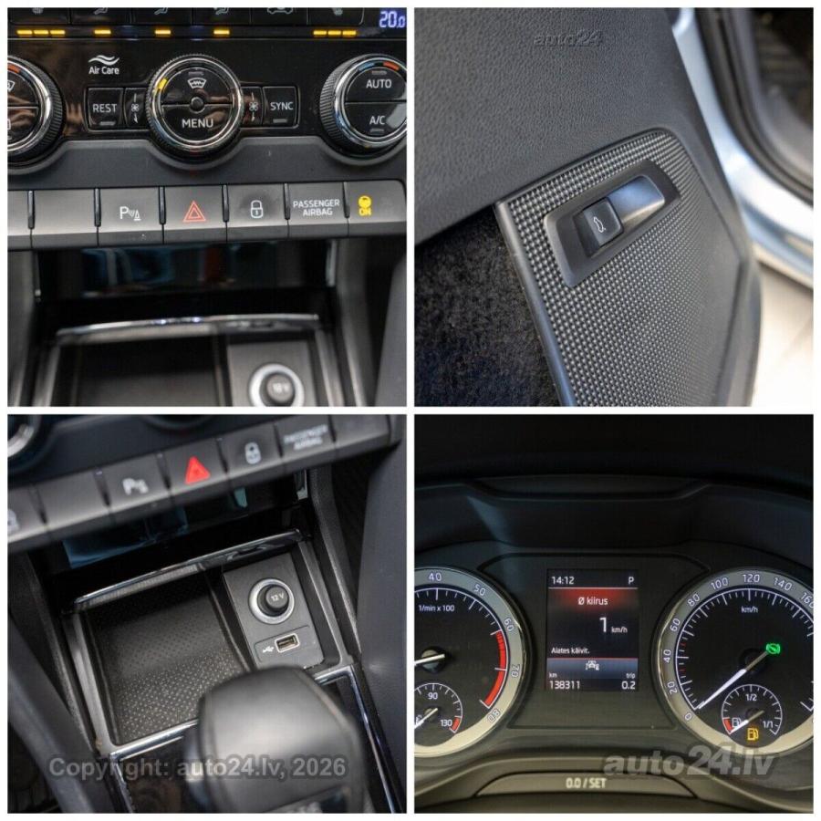 Серый Шкода Kodiaq 2020 в Йыхви, объемом двигателя 2.00 л и пробегом 138 тыс. км за 24300 €, фото 20 на AUTOMOTO.COM.LV