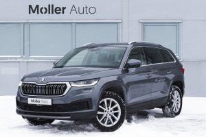 Grey Skoda Kodiaq 2023 in Ventspils, with an engine capacity of 2.00 L and mileage of 133 thousand km for 34400 €, photo  on AUTOMOTO.COM.LV