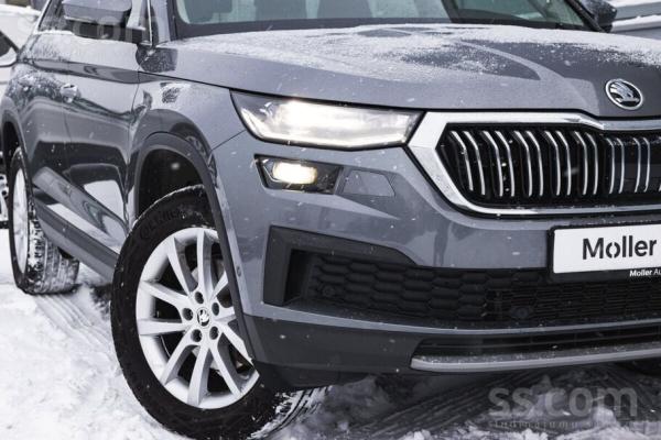 Pelēks Skoda Kodiaq 2023 Ventspils, ar dzinēja tilpumu 2.00 L un nobraukumu 133 tūkst. km par 34400 €, foto 9 vietnē AUTOMOTO.COM.LV