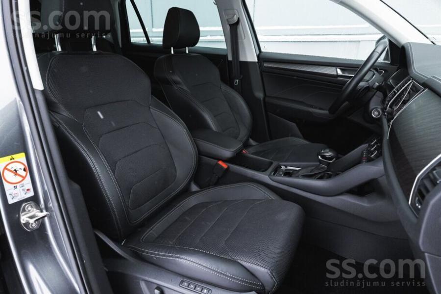 Pelēks Skoda Kodiaq 2023 Ventspils, ar dzinēja tilpumu 2.00 L un nobraukumu 133 tūkst. km par 34400 €, foto 17 vietnē AUTOMOTO.COM.LV